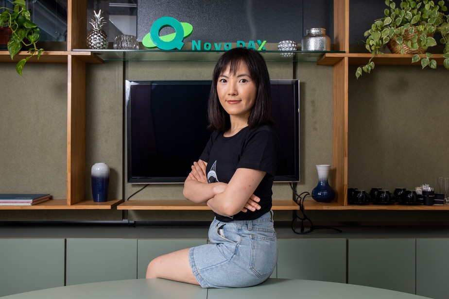 Beibei Liu, CEO da NovaDax, quer corretora no 2º lugar em volume de bitcoins negociados no ...