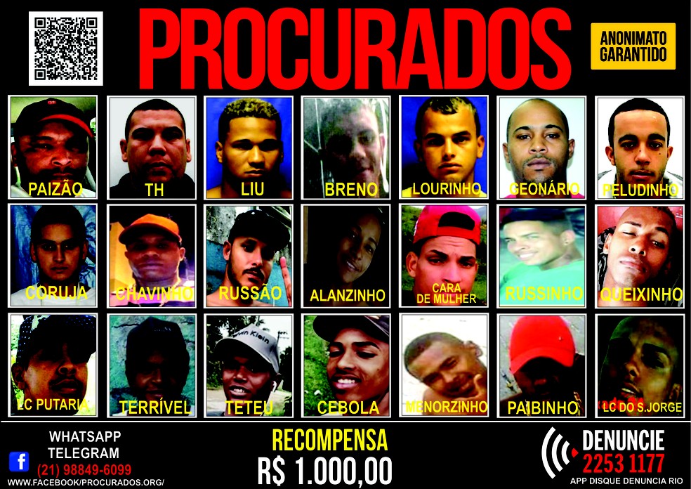 Disque Denúncia Divulga Cartaz Com 21 Procurados Por Roubo De Carga No