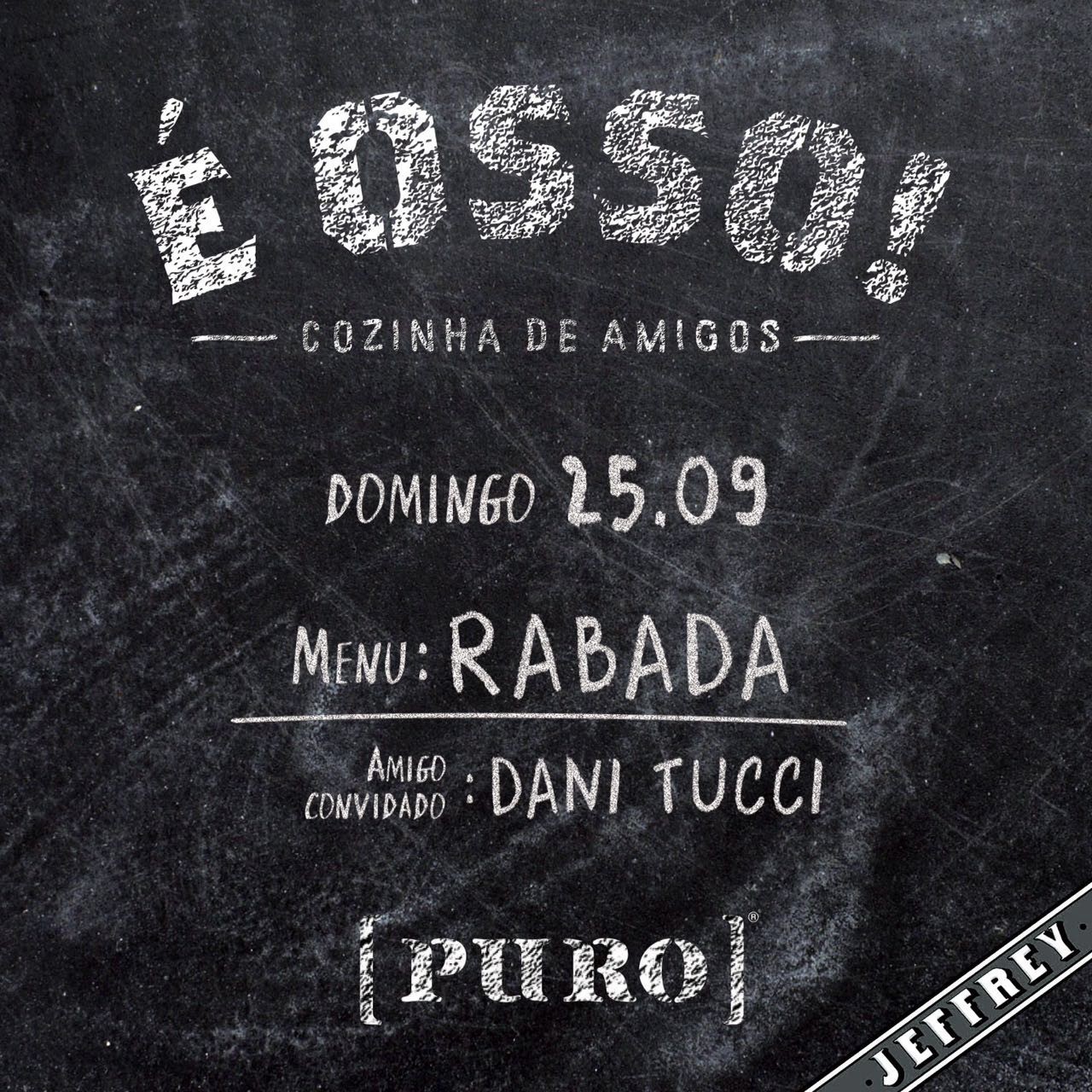 Pedro Siqueira recebe Daniel Tucci na cozinha do Puro no evento 'É osso ...