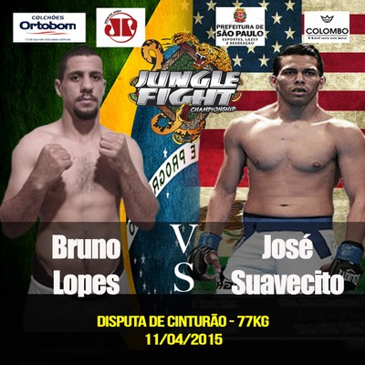 Jungle Fight 76 é adiado para 11 de abril; Bruno Lopes substitui Capoeira