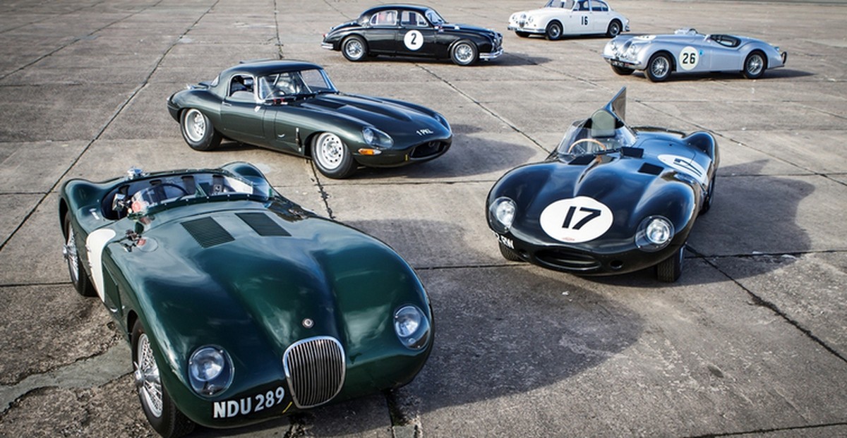 Clássicos da Jaguar, produzidos antes de 1966, competem nas pistas | Eu ...