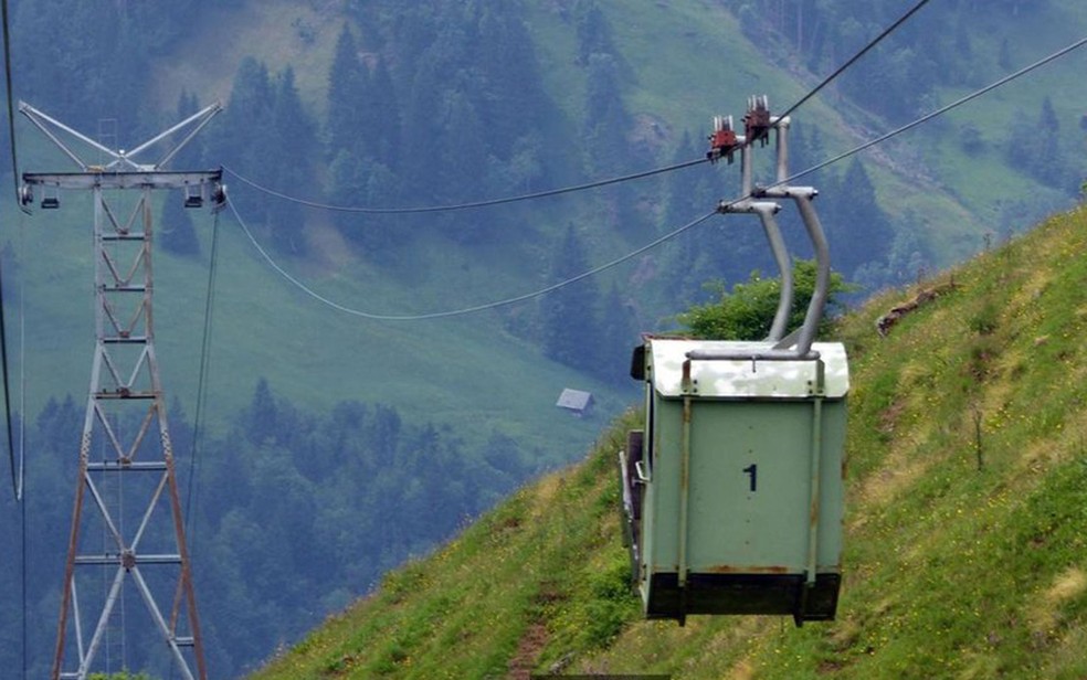A região suíça onde tudo é feito de teleférico | Mundo | G1