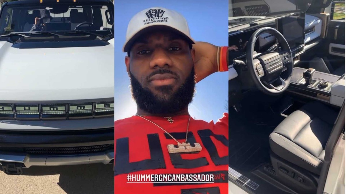 LeBron James mostra detalhes exclusivos da picape elétrica de 1.000 cv ...