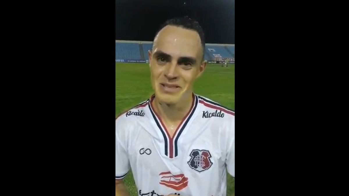 Victor Rangel marca em goleada e homenageia filho recém-nascido que ...