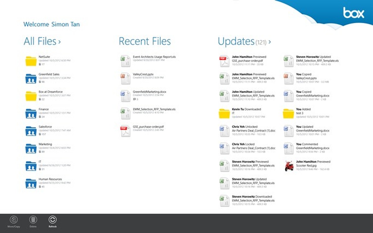 Box lança seu primeiro aplicativo oficial para Windows 8 | Notícias ...