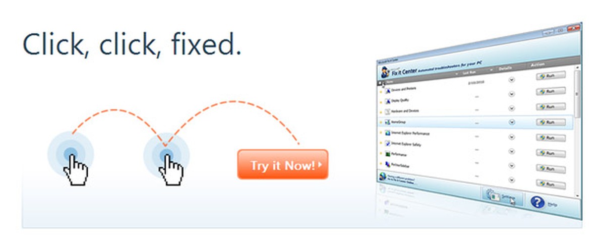 Como corrigir erros e falhas do Windows com o Microsoft Fix It Center ...