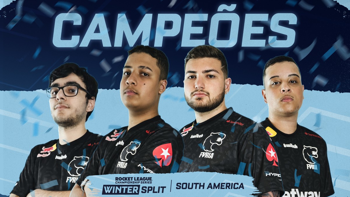 Rocket League: FURIA é campeã da 2ª RLCS SAM de inverno | esports | ge