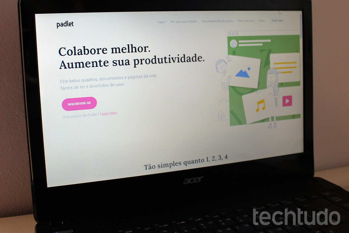 O que é Padlet? Veja como usar ferramenta para criar quadro virtual ...
