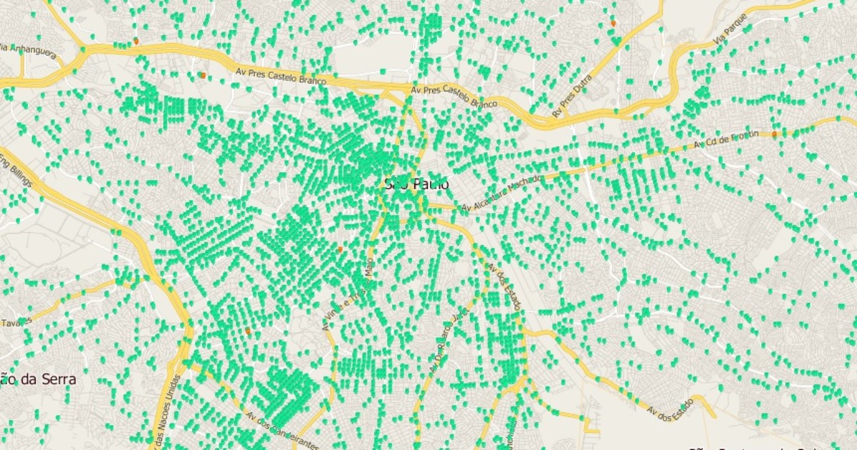 G1 - Site mostra situação de semáforos de SP em tempo real - notícias ...