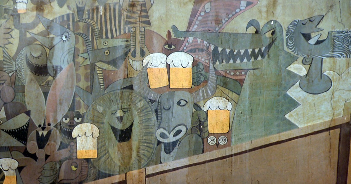 G1 - Ziraldo celebra restauração de mural conhecido como 'Santa Ceia ...