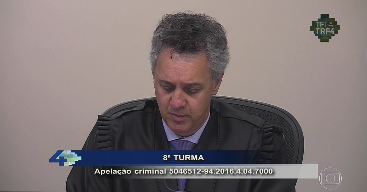 Jornal Nacional - Desembargador inicia julgamento do recurso de Lula ...