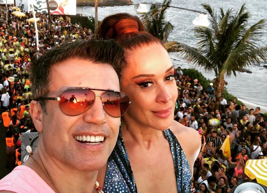 Jarbas Homem de Mello relembra Carnaval ao lado de Claudia Raia ...