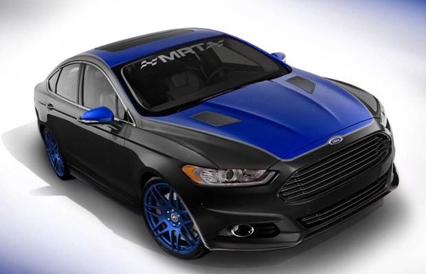 Auto Esporte - Novo Ford Fusion é tunado para evento nos EUA
