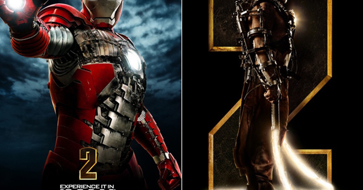 G1 - Estúdio divulga dois novos pôsteres de 'Homem de ferro 2 ...