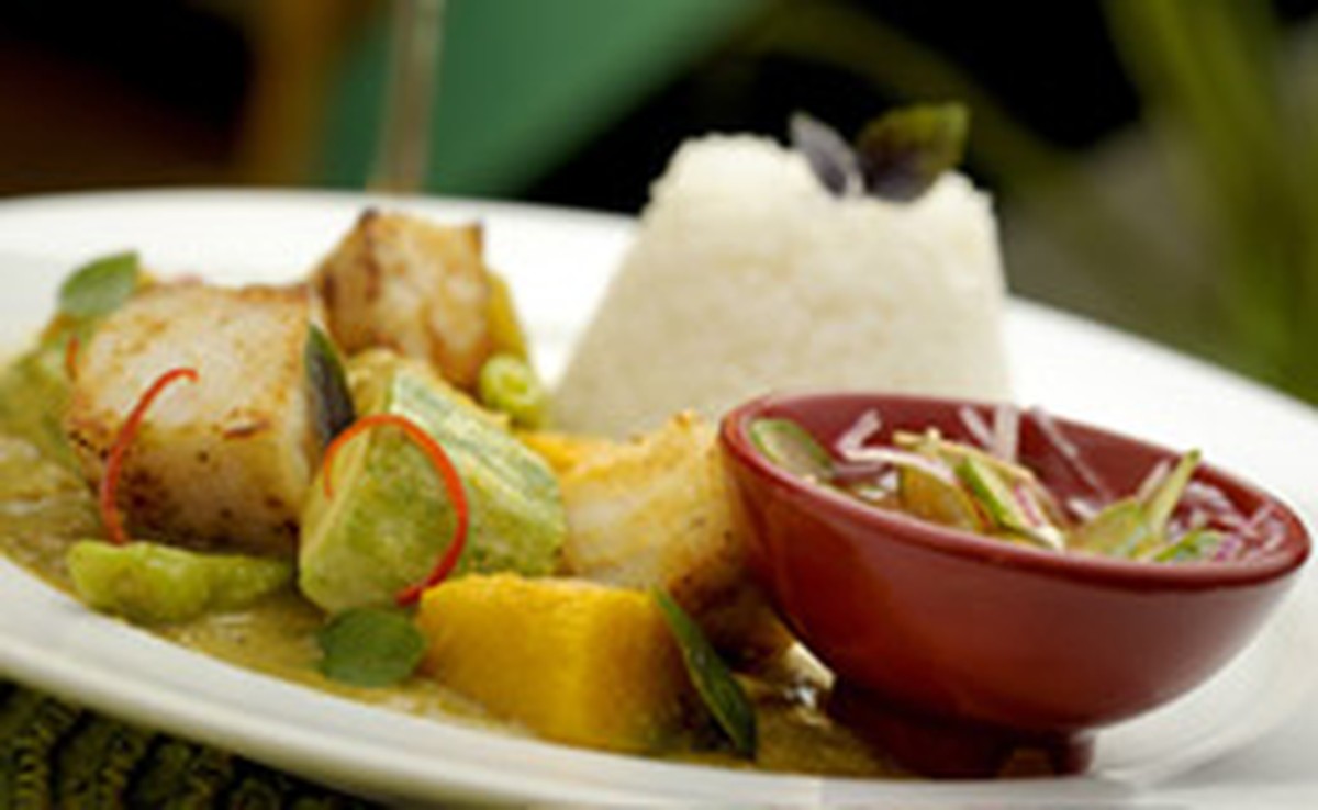 Pescadinha ao curry verde | Peixes e frutos do mar | Receitas