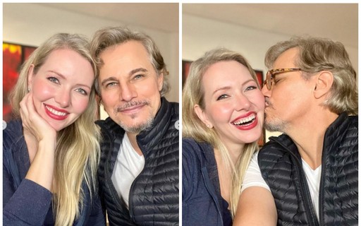 Edson Celulari faz cliques românticos com a esposa e se declara: 'Meu ...