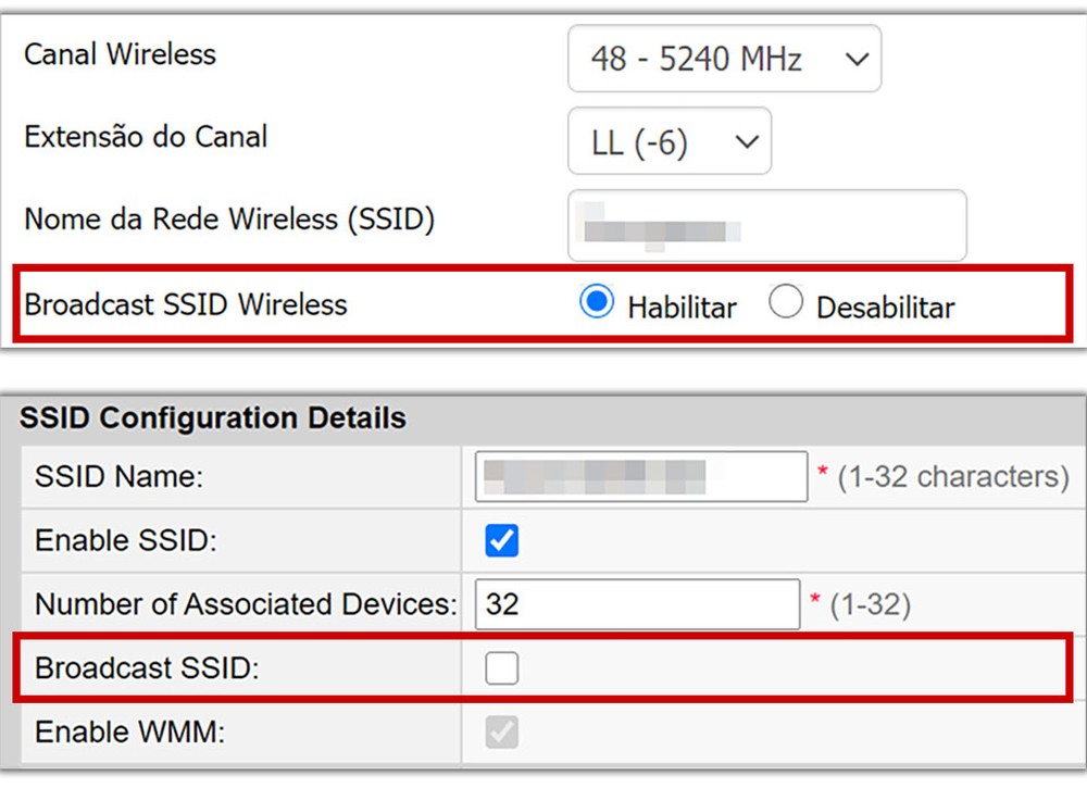 É possível bloquear e esconder o nome da rede Wi-Fi para que ninguém ...