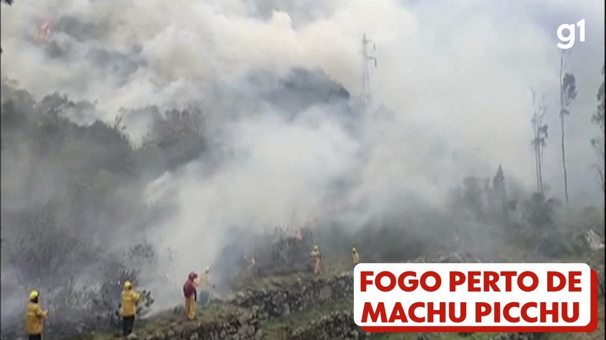 Incêndio destrói área de mais de 3 milhões de m² perto de Machu Picchu ...