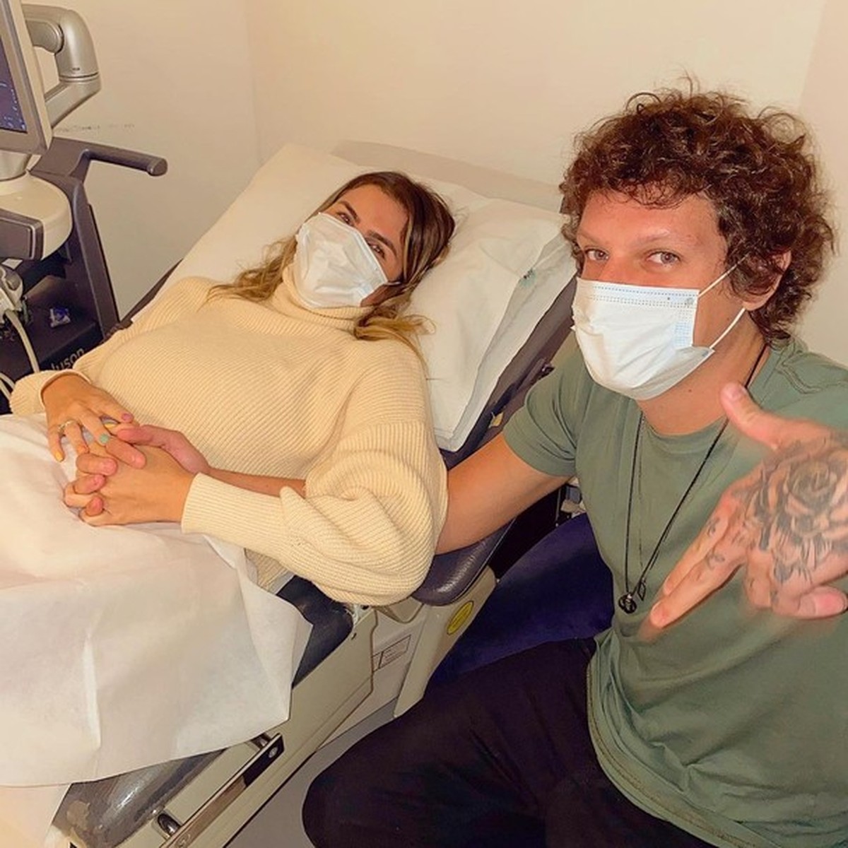 Julia Faria mostra primeira ultra de bebê: "O dia que vimos dois ...