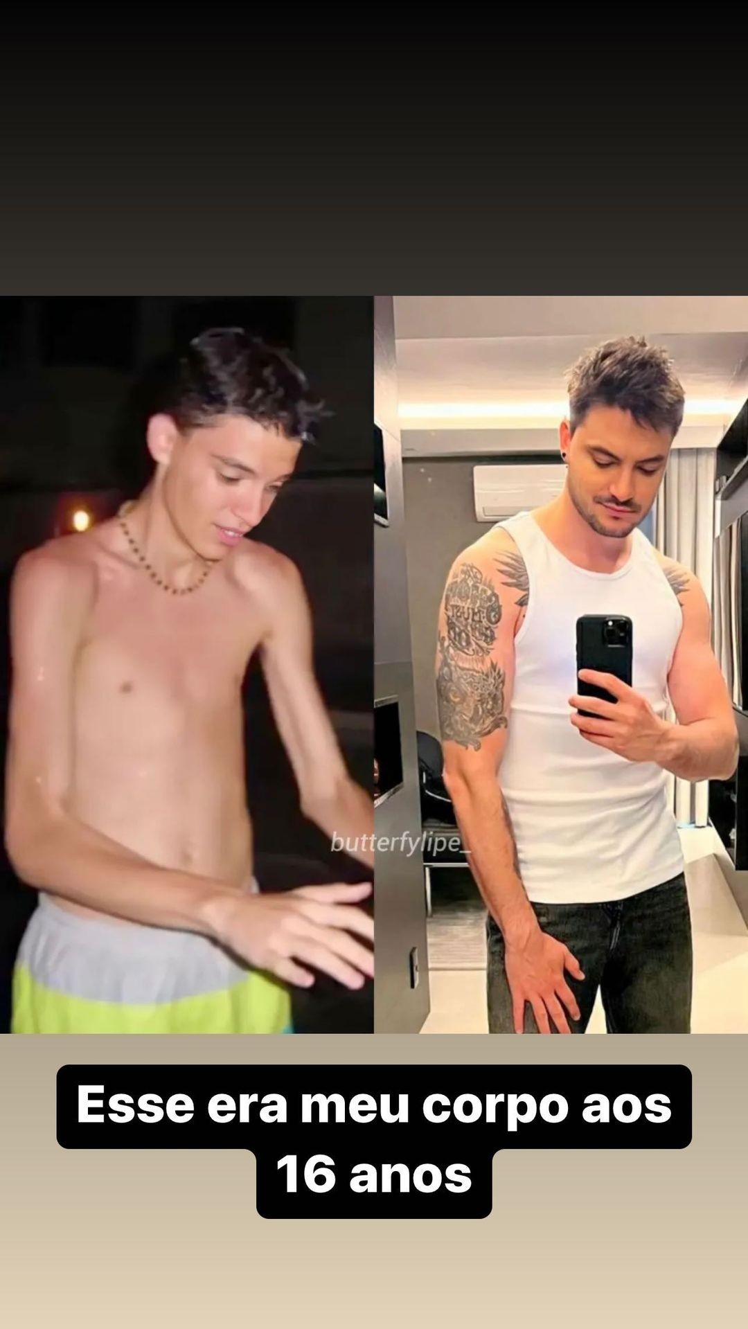 Felipe Neto surpreende internautas ao mostrar foto com 16 anos: 'Glow ...