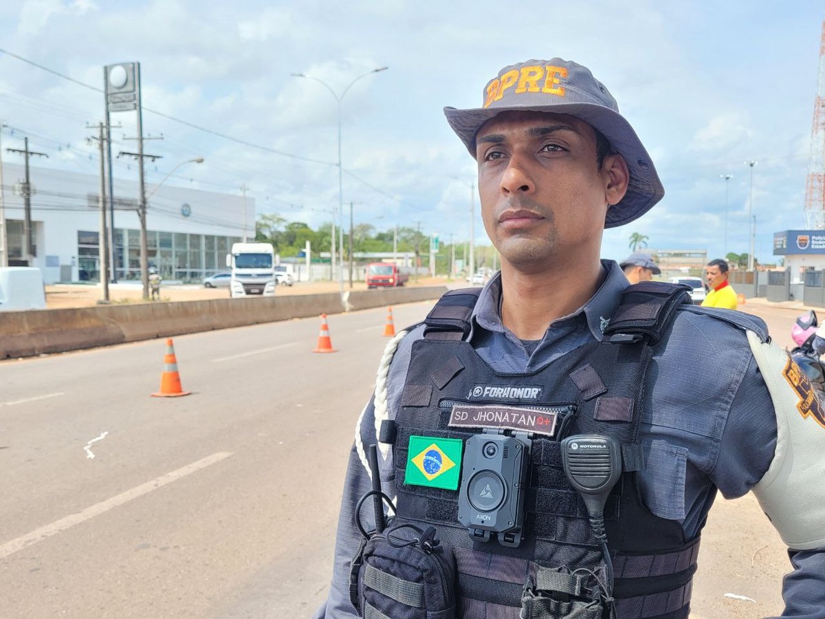 Militares do BPRE começam a testar câmeras corporais em rodovias do ...