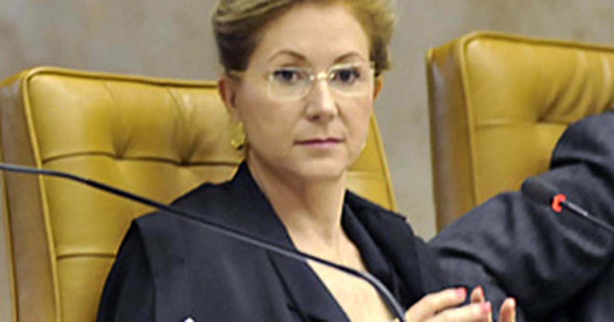 G1 - Aposentada, Ellen Gracie recebe homenagem de ministros do STF ...