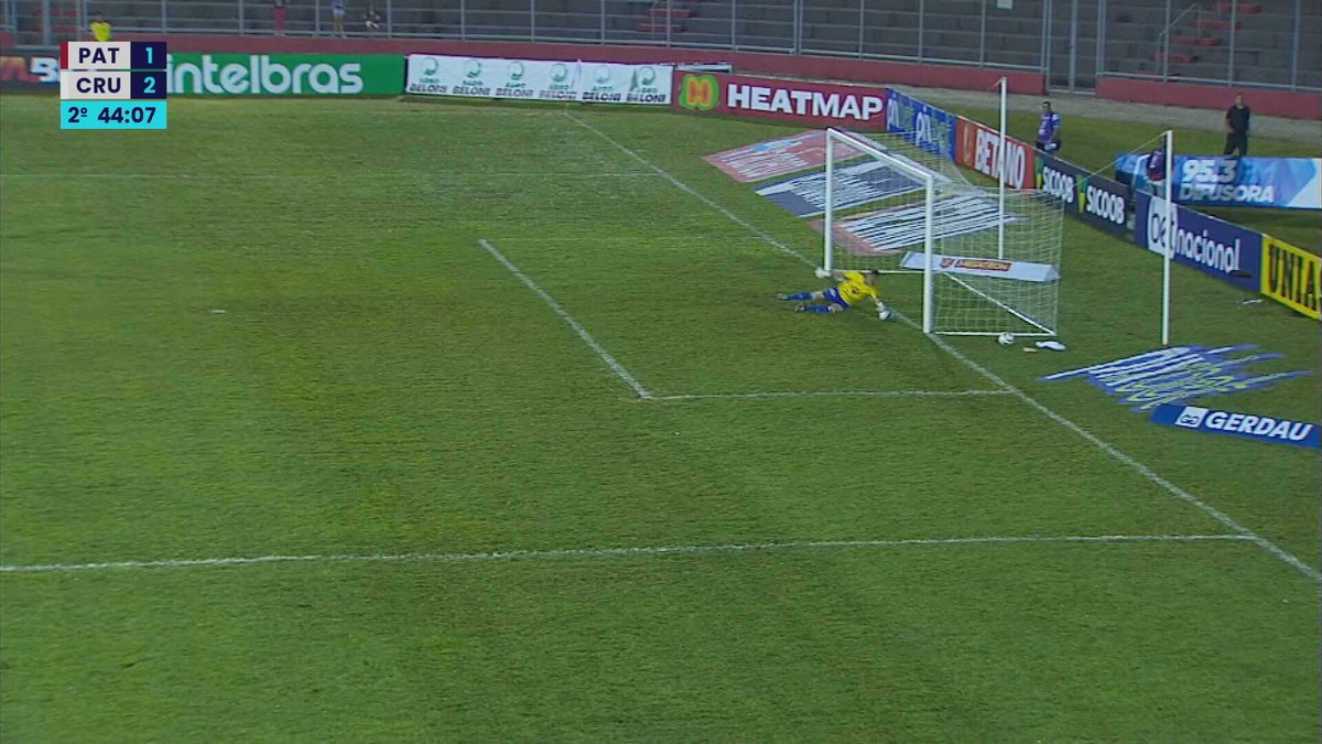 Recuo no fim do jogo resulta em tiro livre indireto e quase tira ...