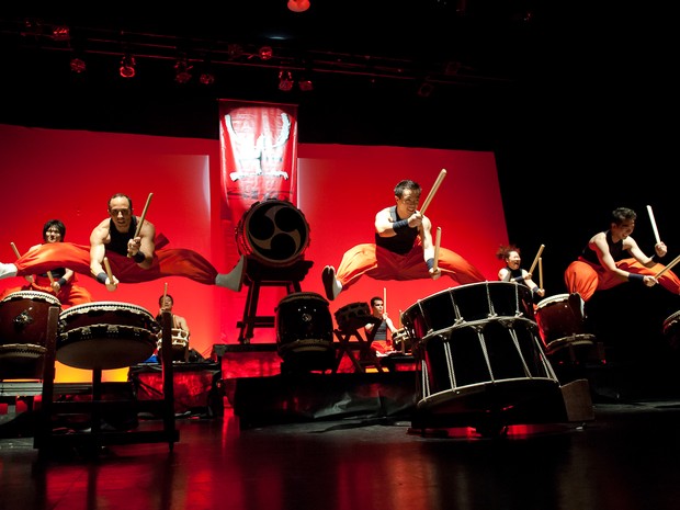 G1 - Grupo Wadaiko Sho apresenta arte do taikô no Sesc Sorocaba ...