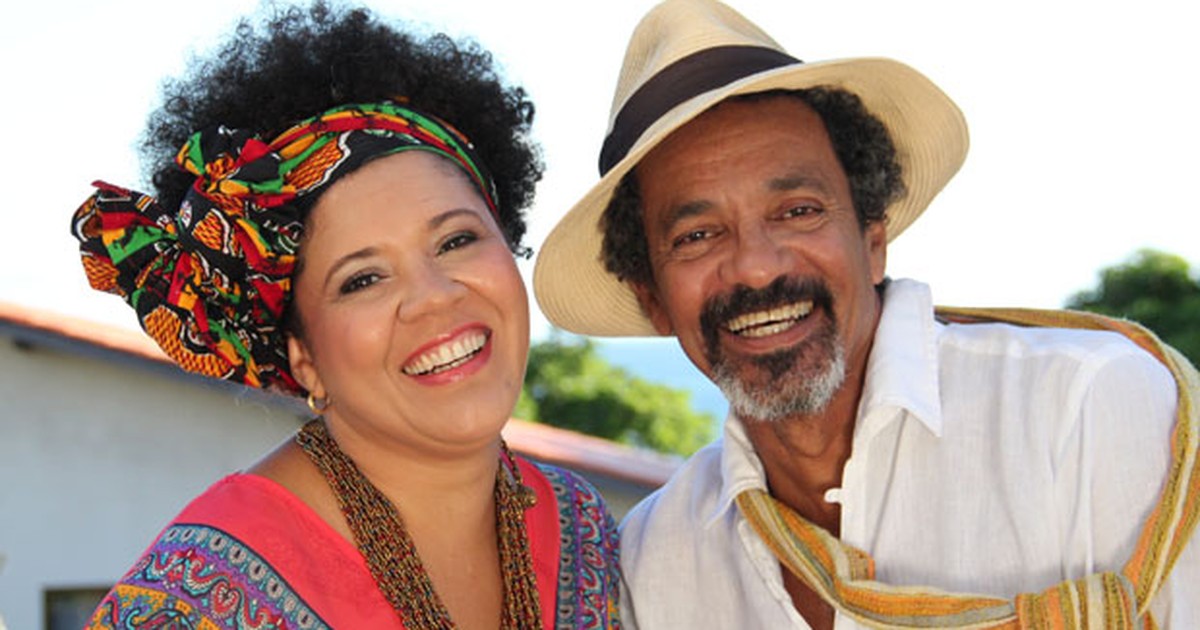 G1 - Nara Gil e Pedro Morais apresentam o show 'Afrobailão' em Salvador ...