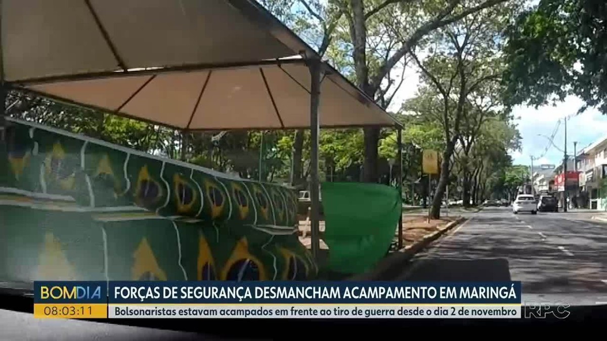 Bolsonaristas Desmontam Acampamentos Golpistas Em Maringá Norte E