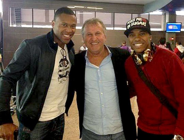 Em Medellín para jogo de Messi, Zico aparece com Julio Baptista e ...