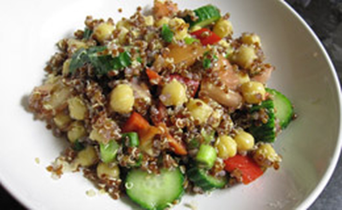 Tabule de quinoa | Legumes e Verduras | Receitas