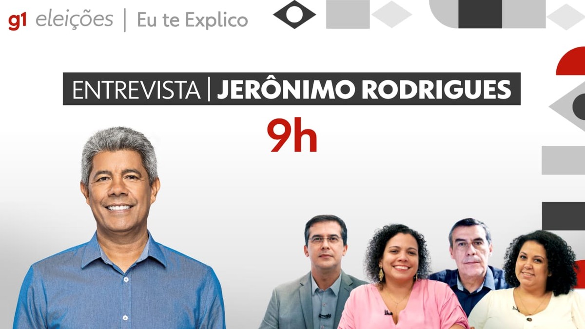 Jerônimo Rodrigues será o candidato ao governo da Bahia entrevistado ...
