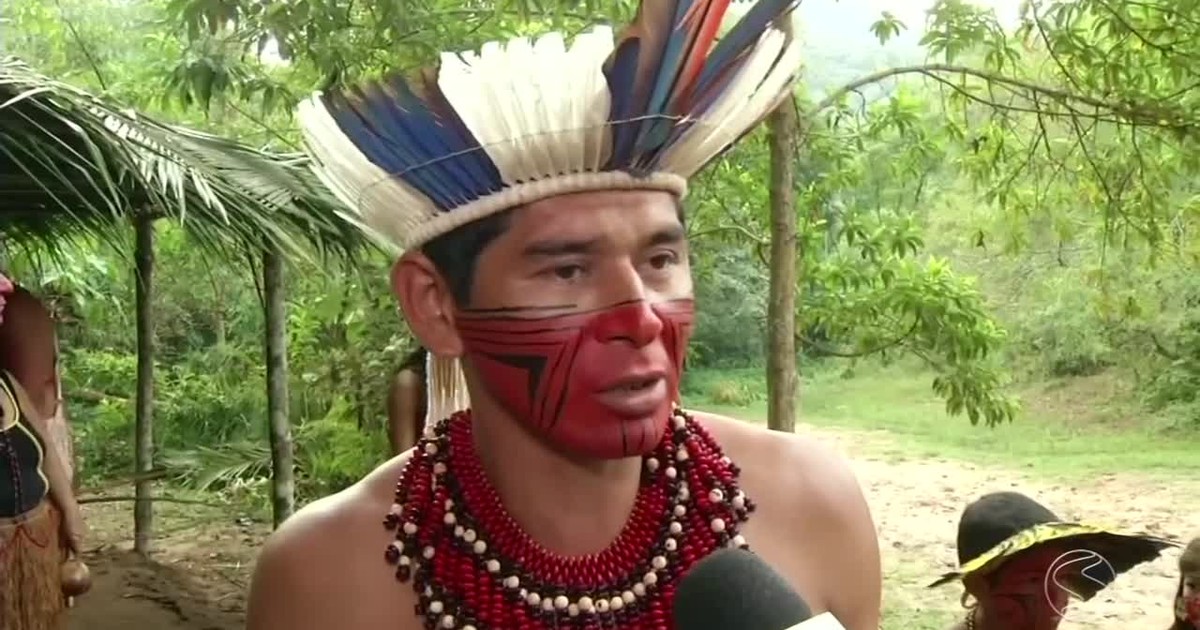 G1 - Índios pataxós ocupam área próxima à BR-101, em Paraty, RJ ...