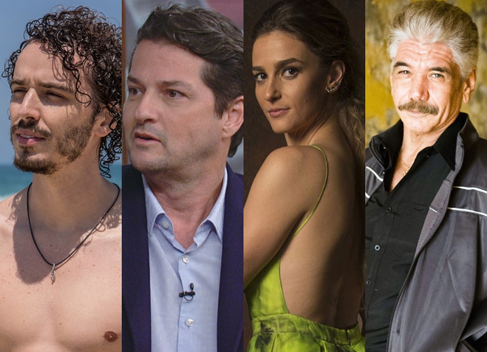 Jackson Antunes, Marcelo Serrado, Priscila Steinman e Gabriel Stauffer ...