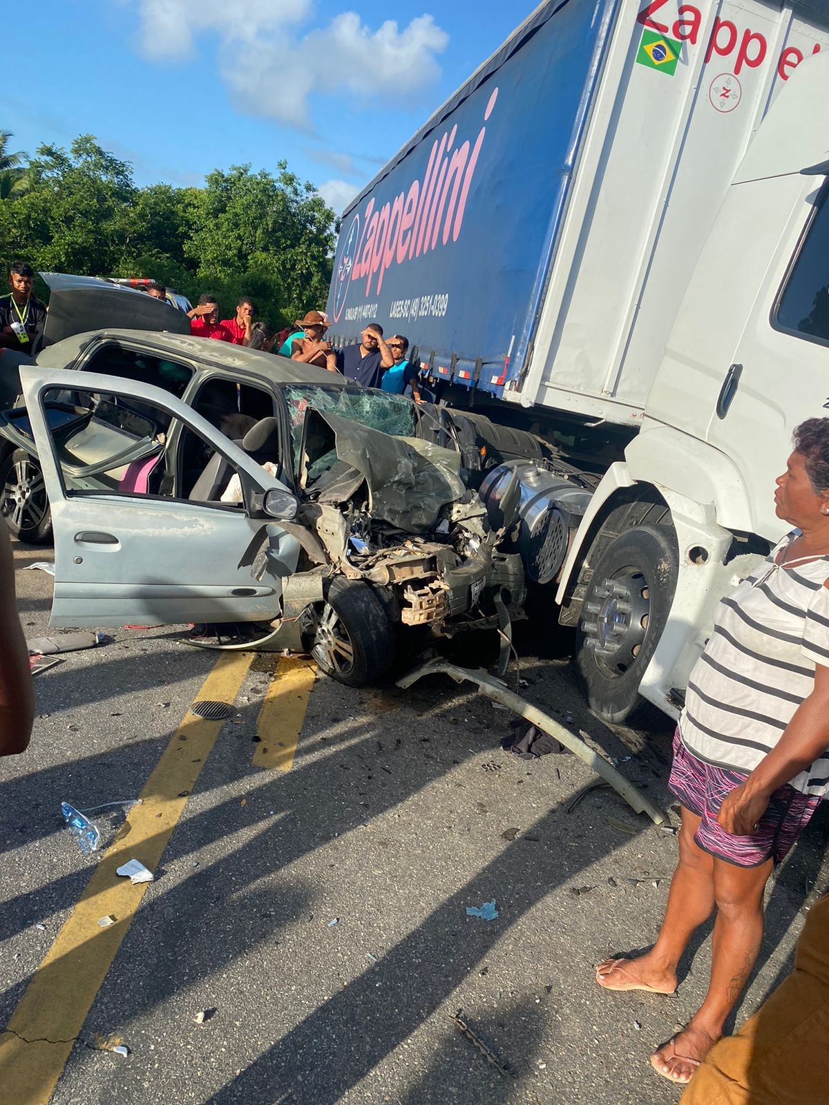 Colisão Entre Carro E Carreta Deixa Uma Pessoa Morta Na Br 101 Al