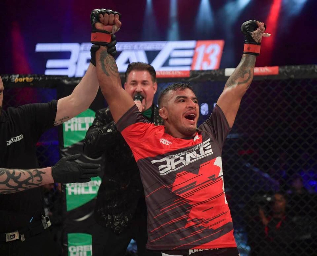 Erick Índio Brabo, sparring de Darren Till, encara Guram Kutateladze no Brave 16 | combate | Sportv