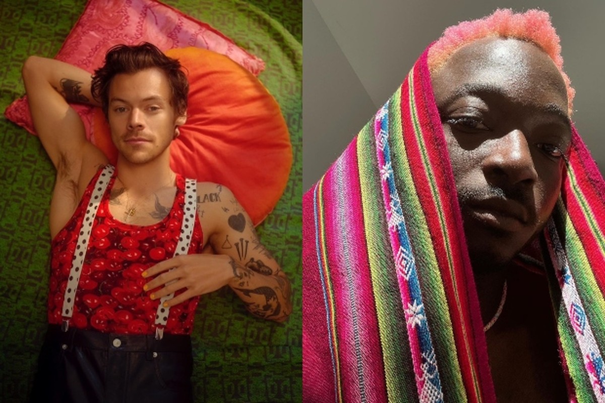 Marca de Harry Styles lança maquiagem em parceria com brasileiro Marco ...