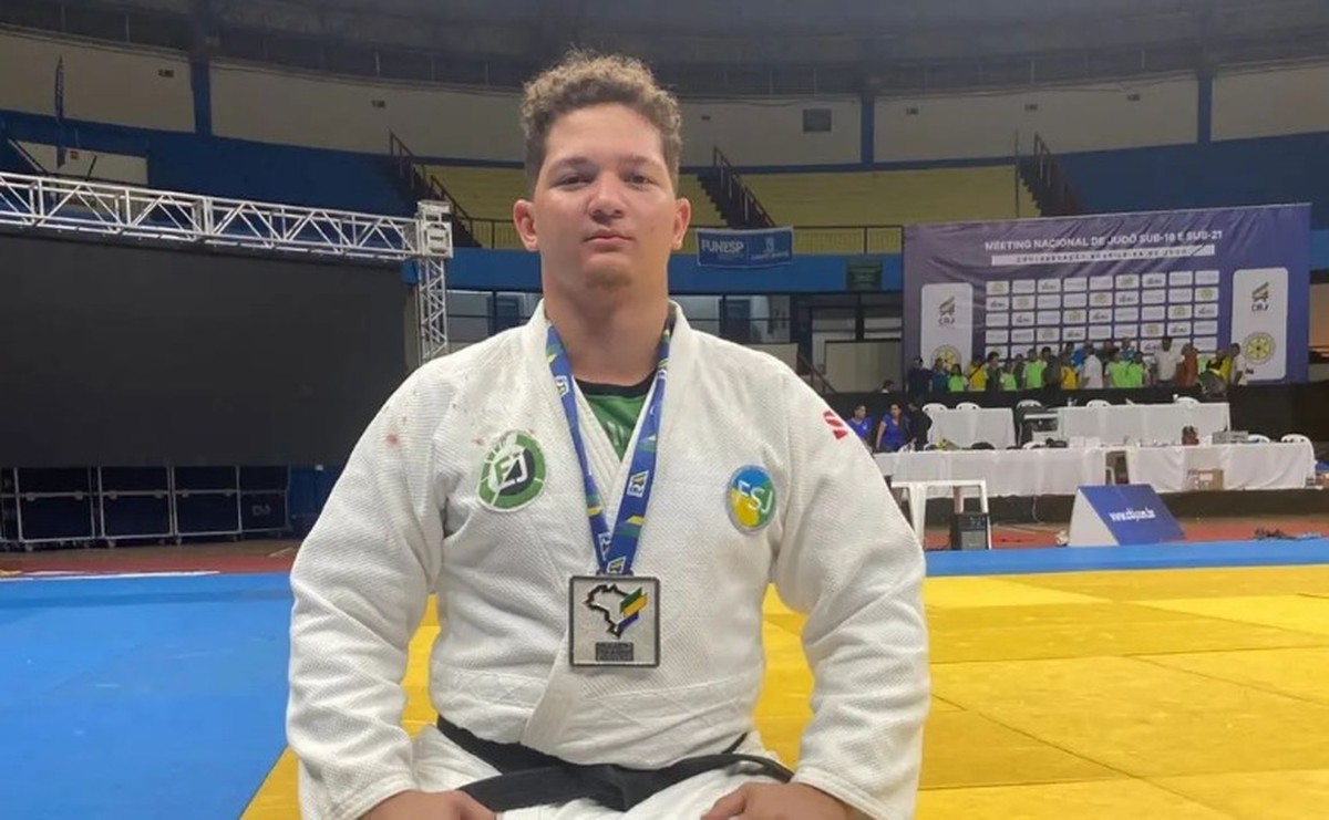 Vinícius Andrade é vice-campeão do Meeting Nacional de judô e conquista ...