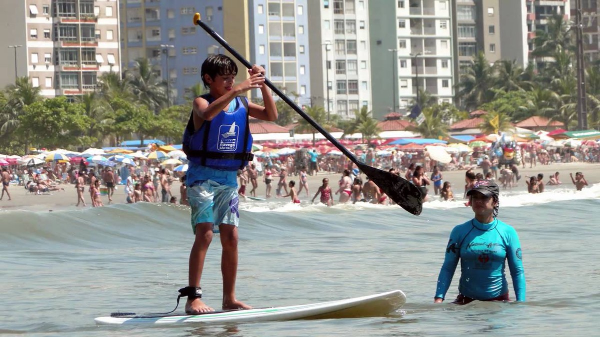 Praia do Gonzaguinha em São Vicente recebe Projeto Stand Up Para Todos ...