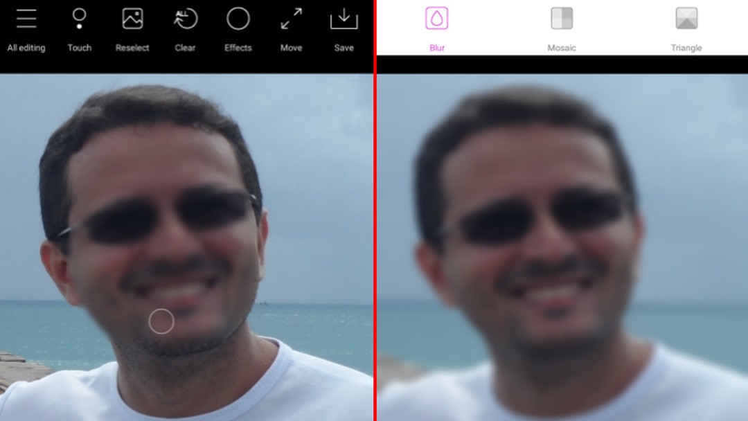 Point Blur | Software | TechTudo