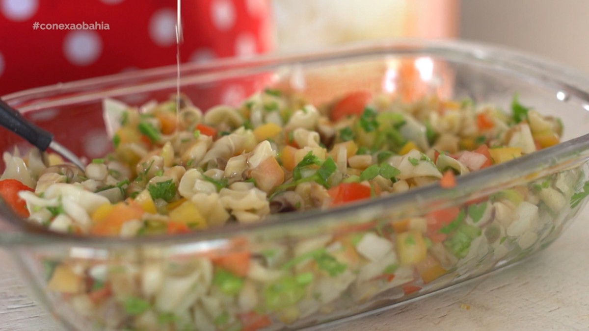 Aprenda a fazer uma saborosa salada de peguari | Conexão Bahia | Gshow