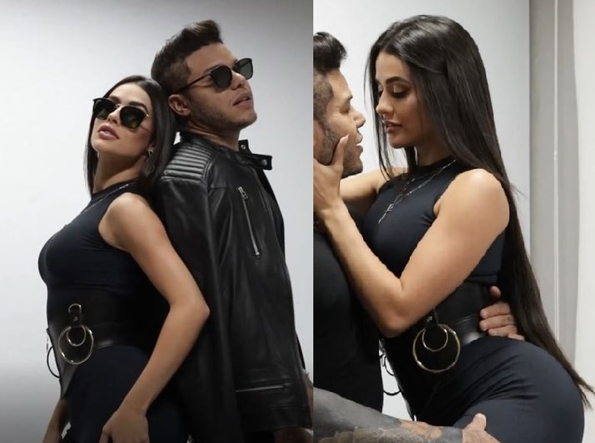 Tierry e modelo Mikaely Amorim fazem primeiro ensaio juntos após assumir namoro | Famosos | extra