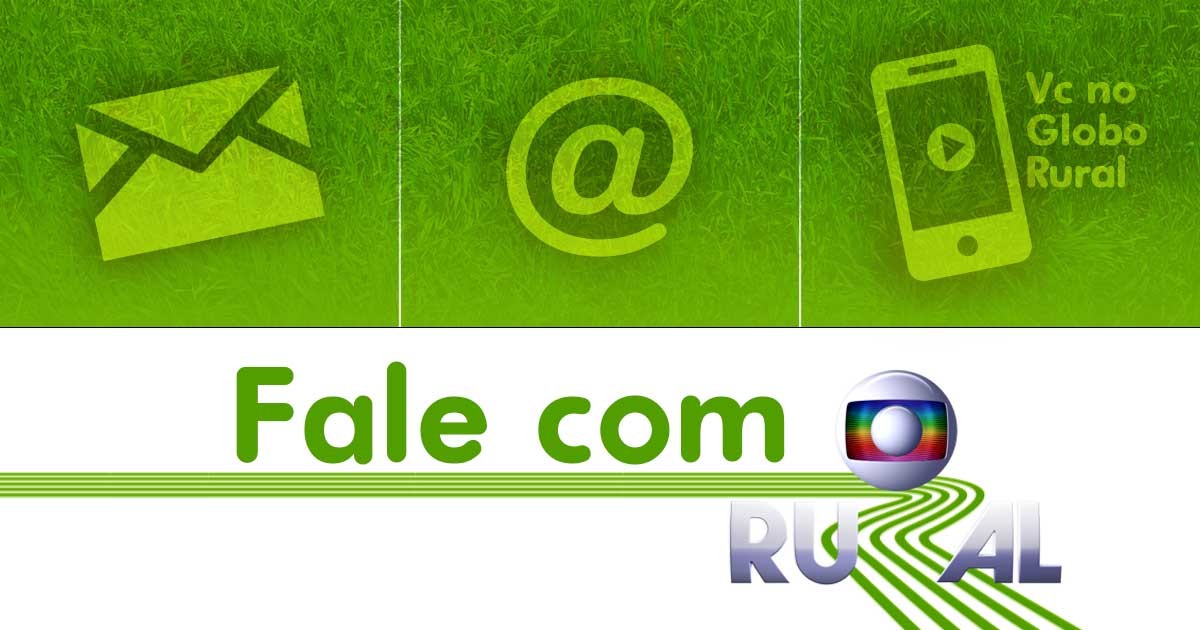 Contatos do Globo Rural | Globo Rural | G1