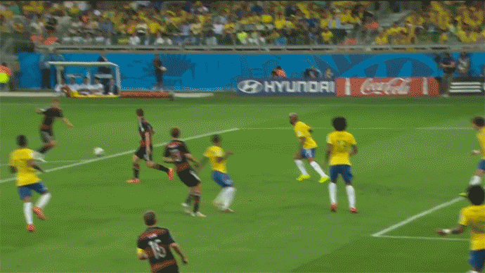 Gol da Alemanha! Confira em gifs os sete da goleada histórica sobre o ...
