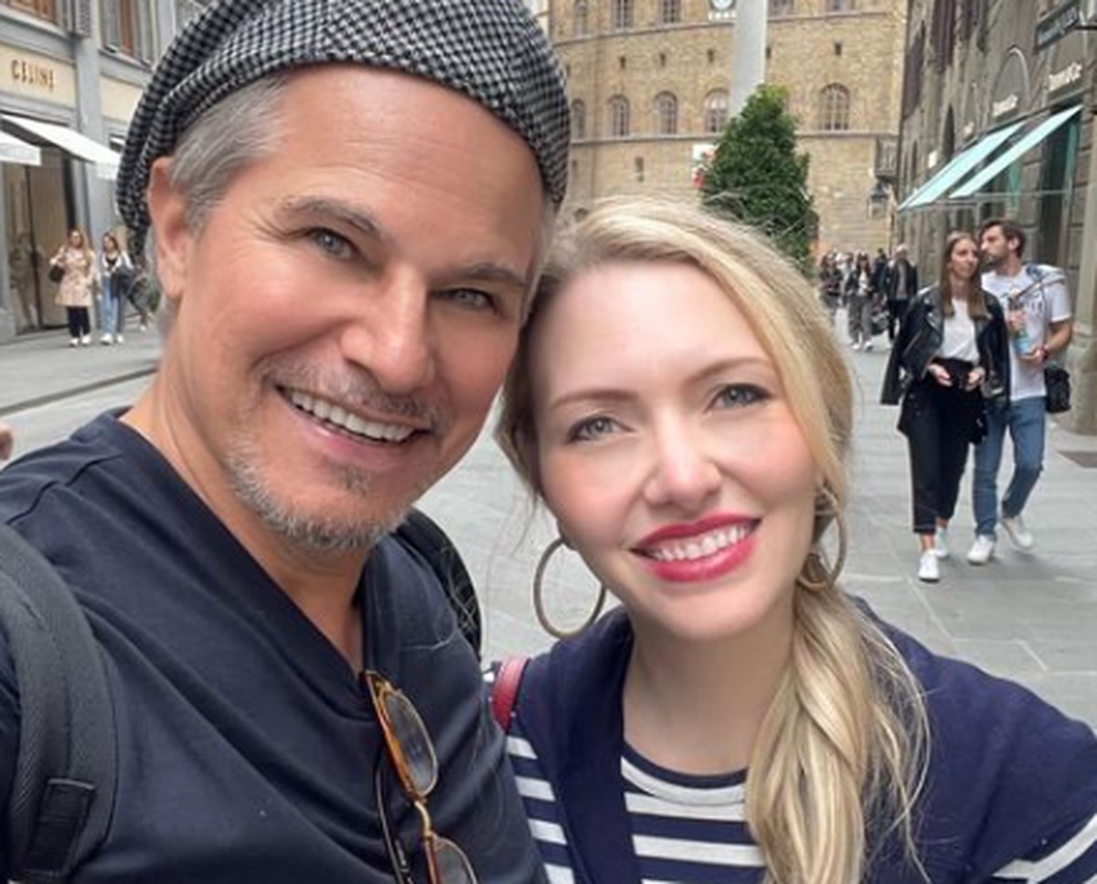 Edson Celulari posa com a esposa na Itália: 'Companheira de todos os ...