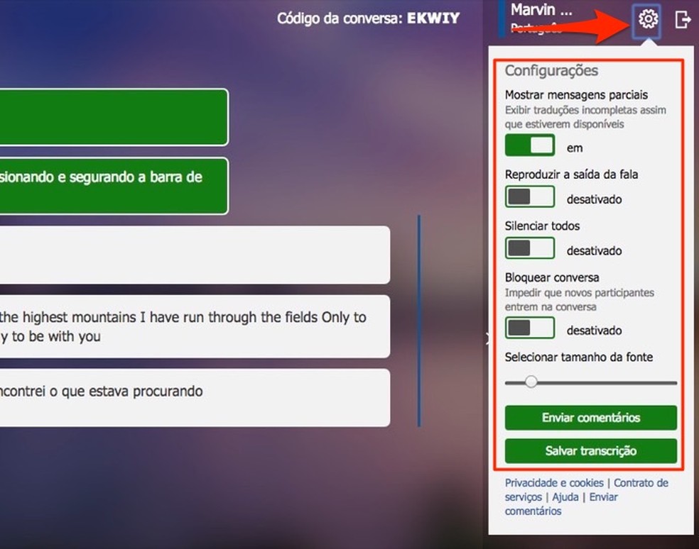 Como usar o Microsoft Tradutor Online para traduzir conversa em tempo ...