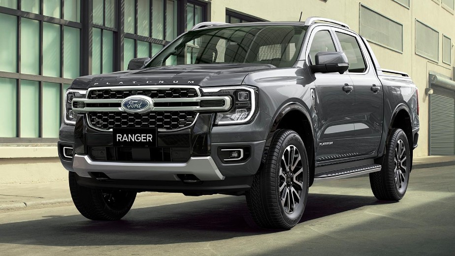 Nova Ford Ranger Platinum tem acabamento da F-150 e motor V6 para enfrentar a Amarok | Mercado ...