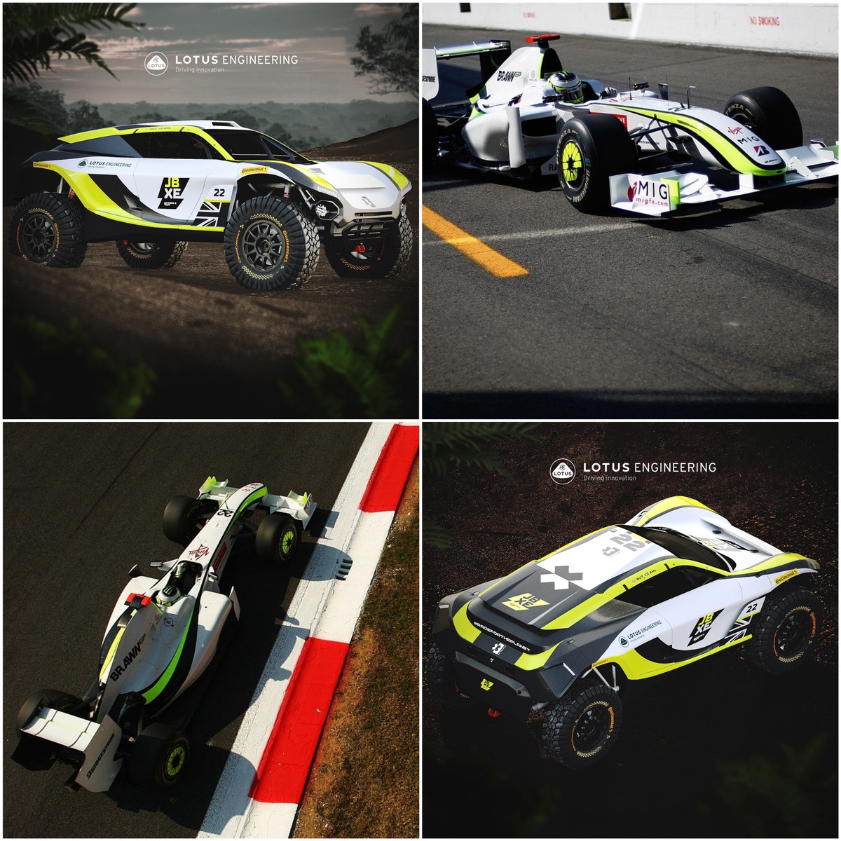 Carro de Button na Extreme E é inspirado em Brawn GP do título de 2009 ...