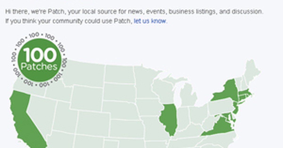 G1 - AOL afirma que lançará mais 500 sites locais 'Patch' em 2010 ...